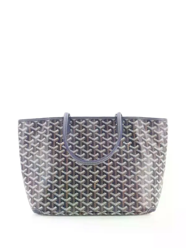 Goyard Artois Pm Coated Canvas Tote Bag - Blue