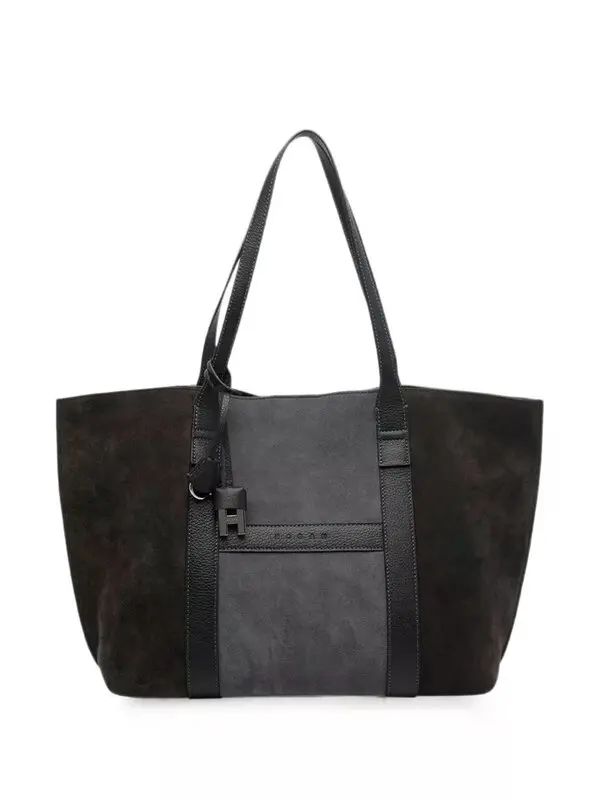 Hogan Script Shopping Bag Medium - Brown