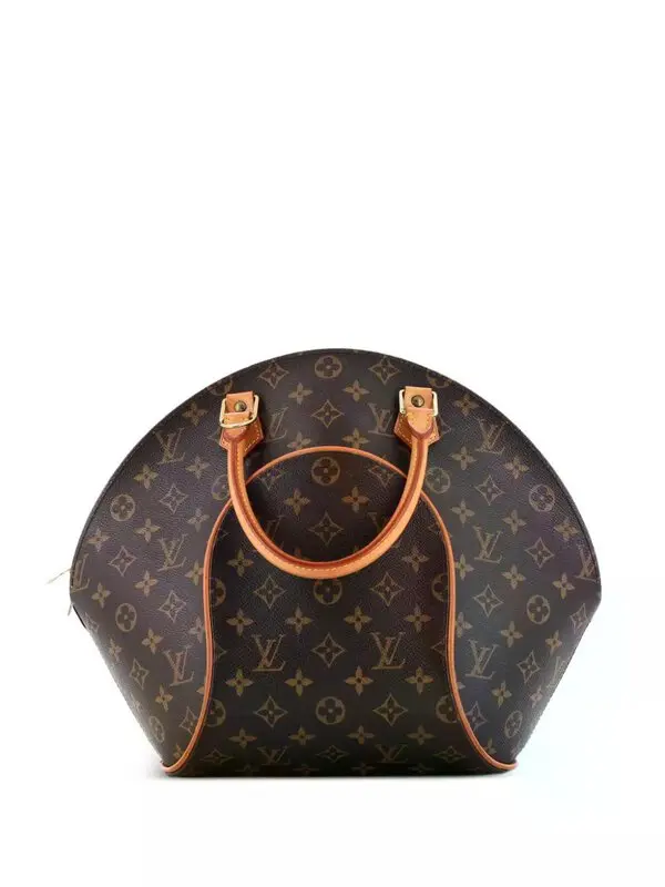LOUIS VUITTON Monogram Canvas Ellipse Handbag - Brown
