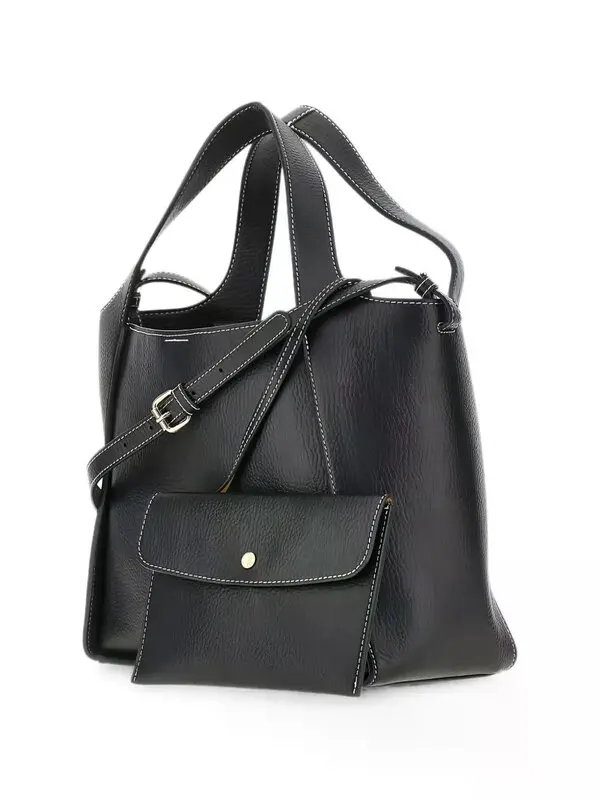 Stella McCartney Logo Grainy Alter Mat Crossbody Bag