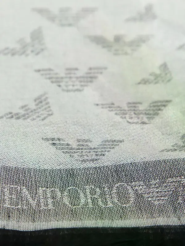 Emporio Armani Fringed Scarf