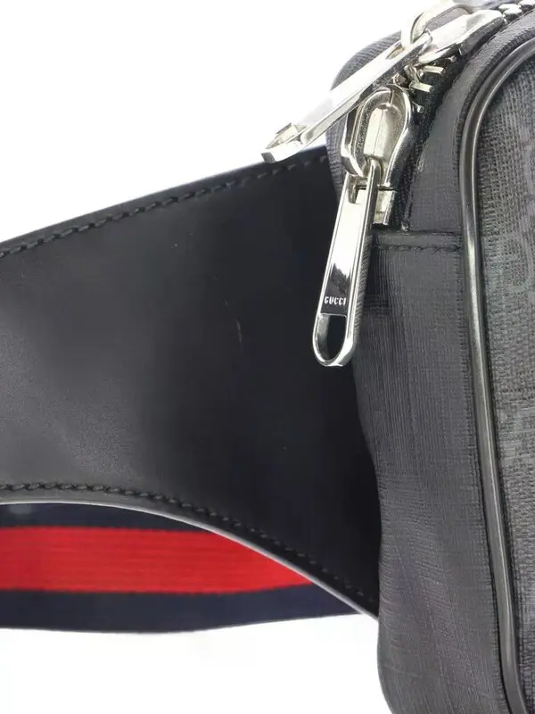Gucci Gg Coated Canvas Belt Bag
