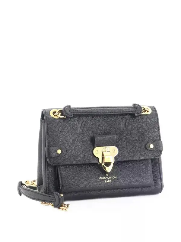 LOUIS VUITTON Vavin Handbag Monogram Empreinte Leather Bb Crossbody Bag - Black