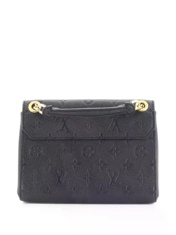 LOUIS VUITTON Vavin Handbag Monogram Empreinte Leather Bb Crossbody Bag - Black
