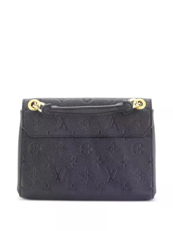 LOUIS VUITTON Vavin Monogram Empreinte Leather Bb Cross Body Bag - Black
