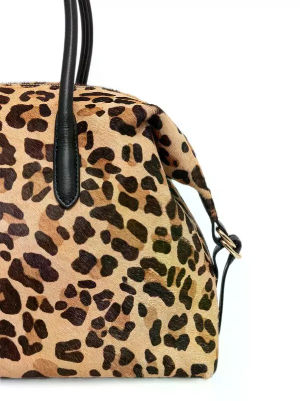 Patrizia Pepe Fly Leopard-print Tote Bag