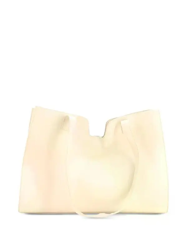 Celine Smooth Calfskin Cabas 16 Tote - Neutrals