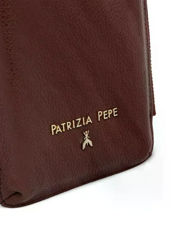Patrizia Pepe Logo-plaque Chain-strap Phone Case - Red
