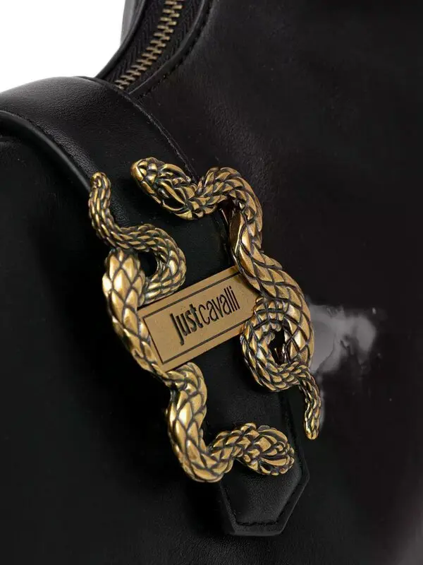 Just Cavalli Snake-plaque Tote Bag