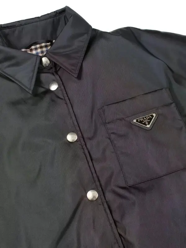 Prada Re-nylon Button-down Jacket