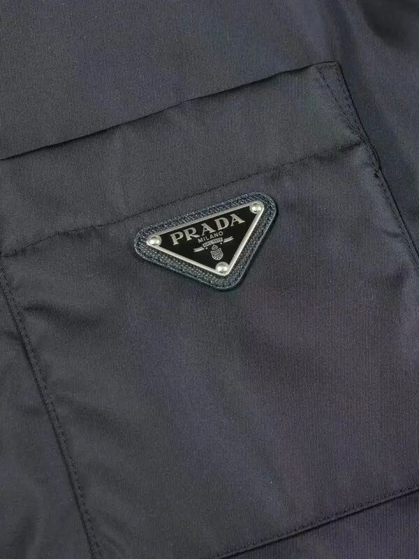 Prada Re-nylon Button-down Jacket