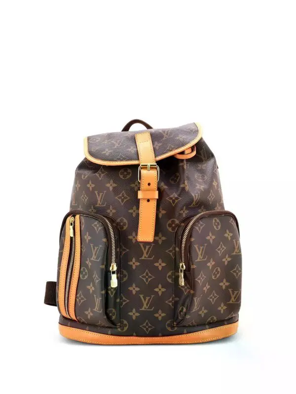 LOUIS VUITTON Bosphore Monogram Canvas Backpack - Brown