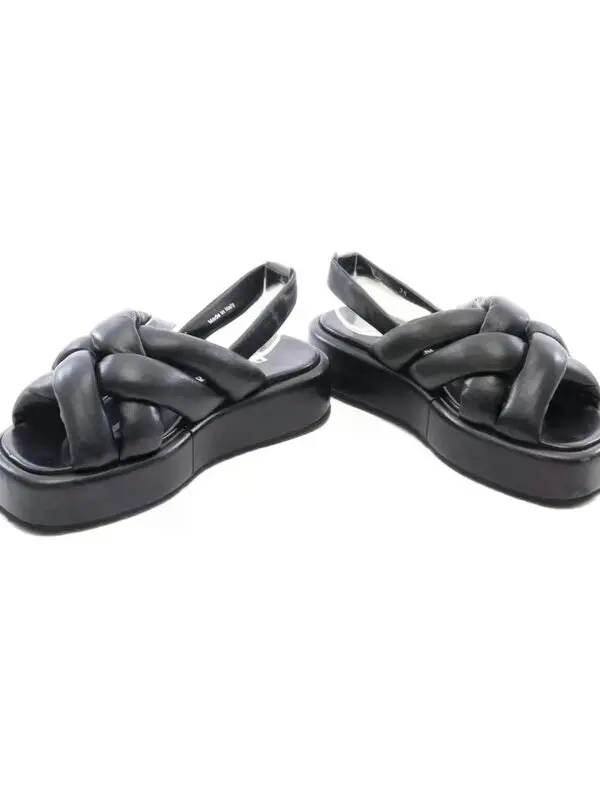 Prada 2000s Padded Crossover Sandals