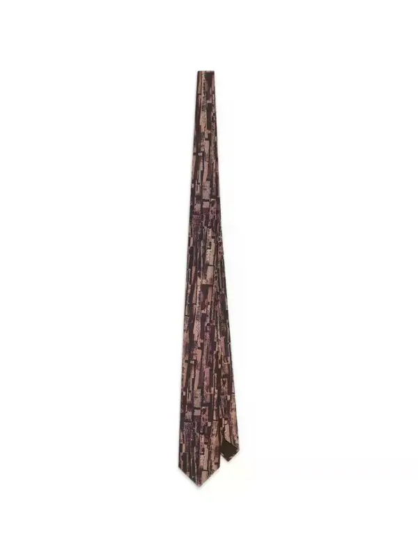 Dolce & Gabbana Abstract-print Twill Tie
