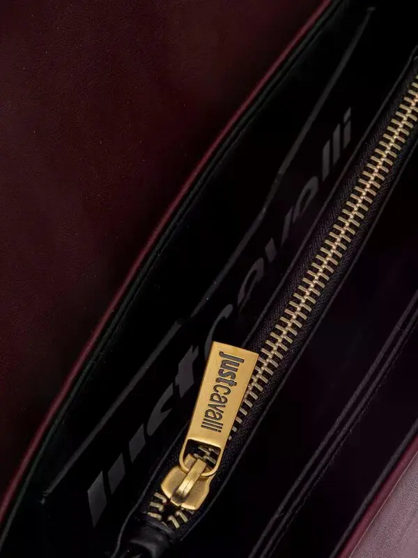 Just Cavalli Iconic Snakes Shoulder Bag