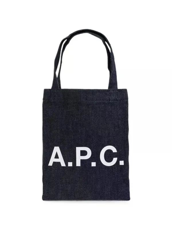 A.p.c. Logo-print Denim Tote Bag
