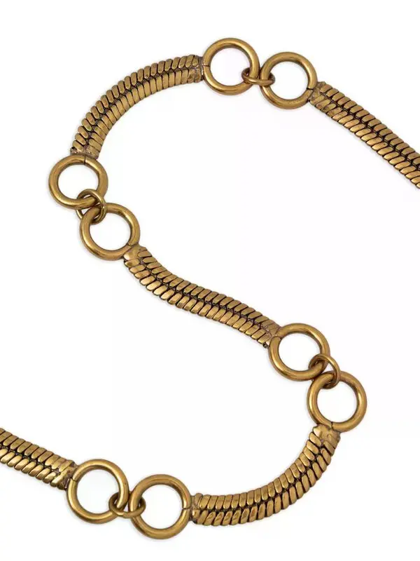 LEVI'S Franchesca Snake-link Chain Belt - Brown