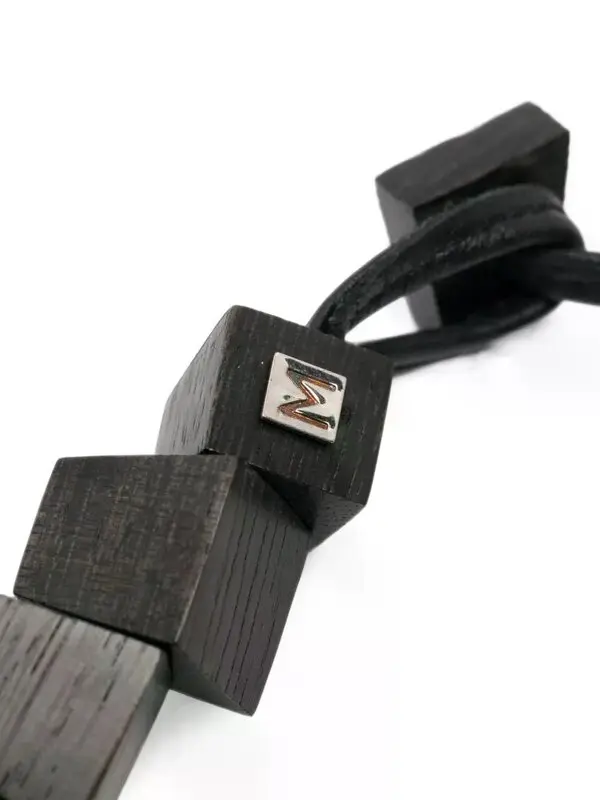 MONIES Aether Geometric Wood Necklace
