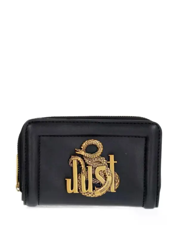 Just Cavalli Just Snake Wallet - Black