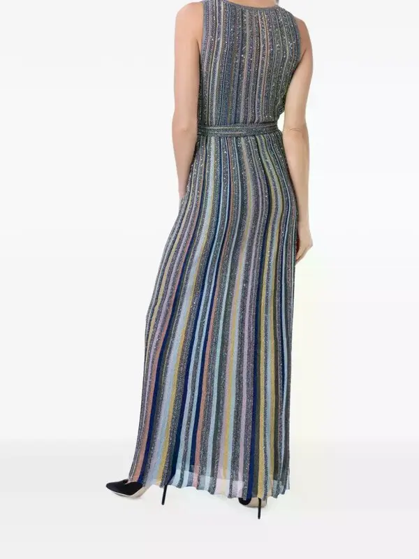Missoni Striped Sleeveless Maxi Dress