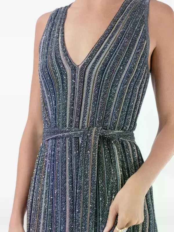 Missoni Striped Sleeveless Maxi Dress