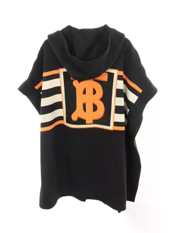 Burberry Tb-logo Hooded Poncho
