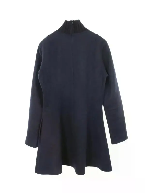 LOUIS VUITTON Mini High-neck Long-sleeve Dress