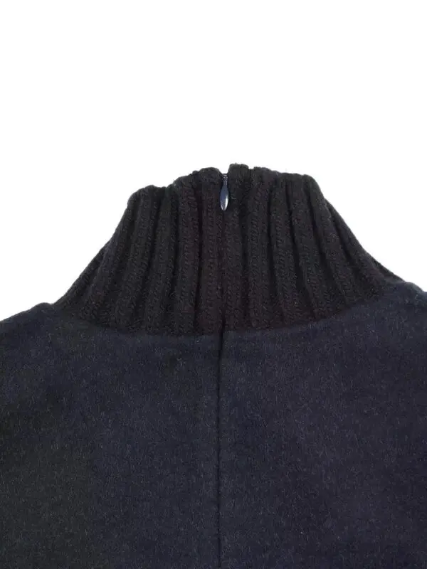 LOUIS VUITTON Mini High-neck Long-sleeve Dress