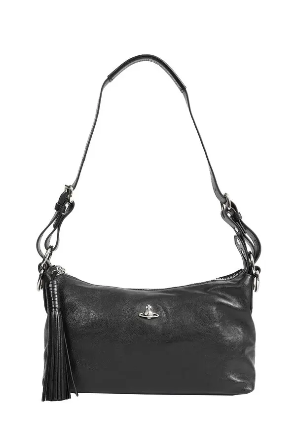 VIVIENNE WESTWOOD Emma Shoulder Bag - Black