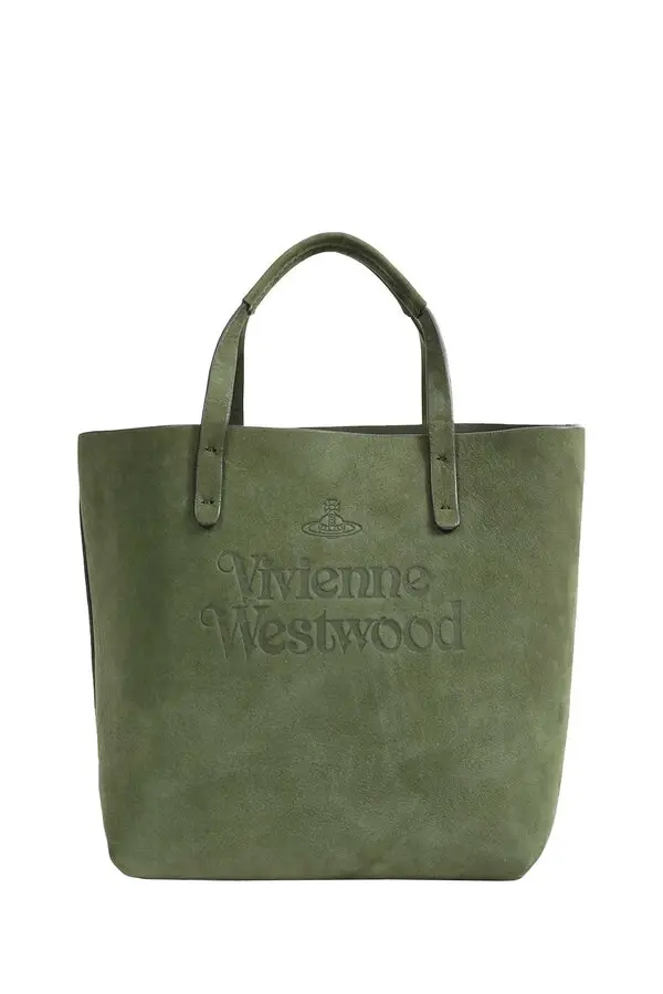 VIVIENNE WESTWOOD Shopper Small Bag - Green