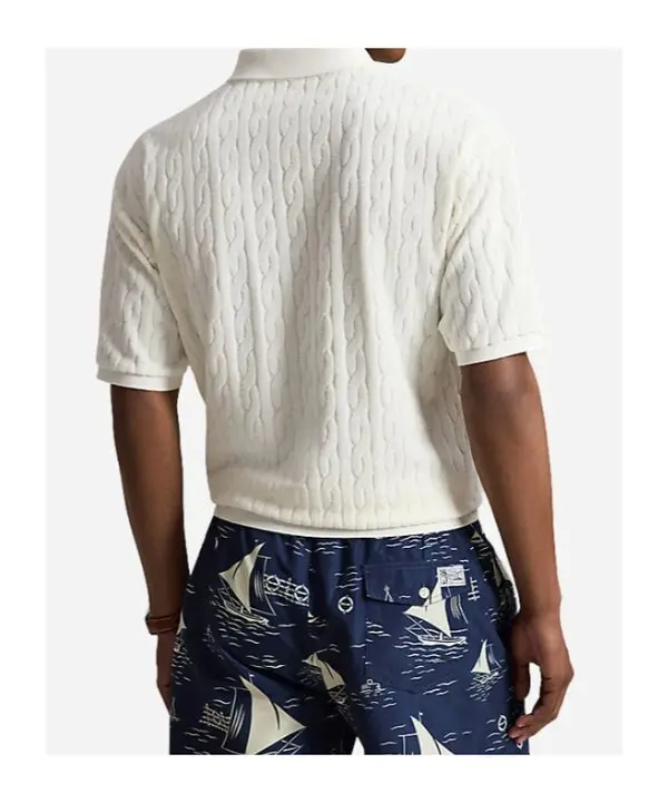 Polo Ralph Lauren Cable-knit Johnny Collar Sweater