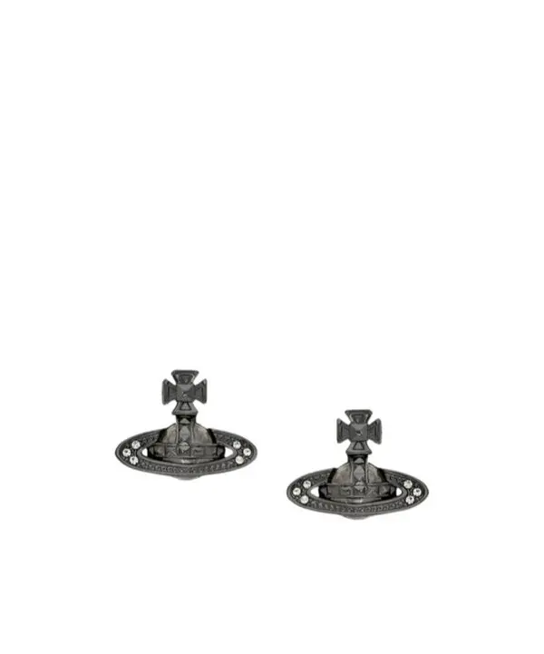 VIVIENNE WESTWOOD Logo Earrings - Grey