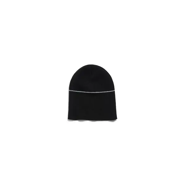Balenciaga Logo Intarsia Knit Beanie