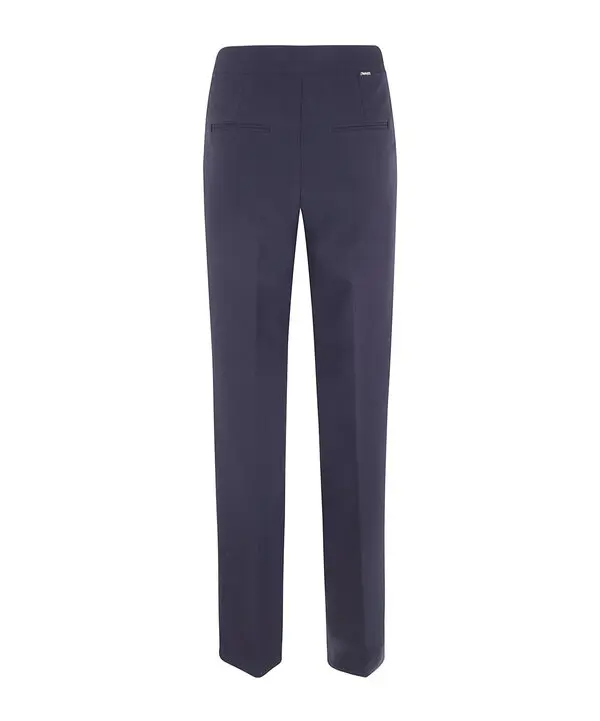 TWINSET Pleated High-waisted Casual Trousers