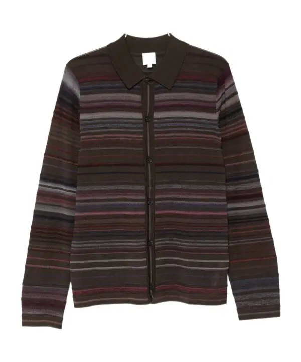 Paul Smith Long-sleeved Knitted Cardigan