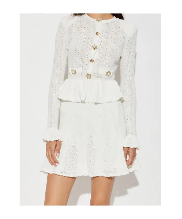 SELF-PORTRAIT Long-sleeved Dress
