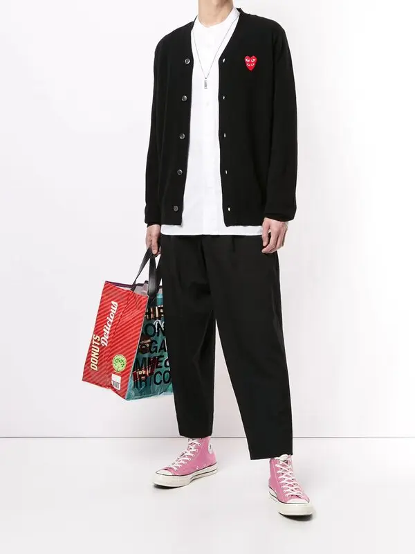 Play Comme Des Garcon Woolen Cardigan
