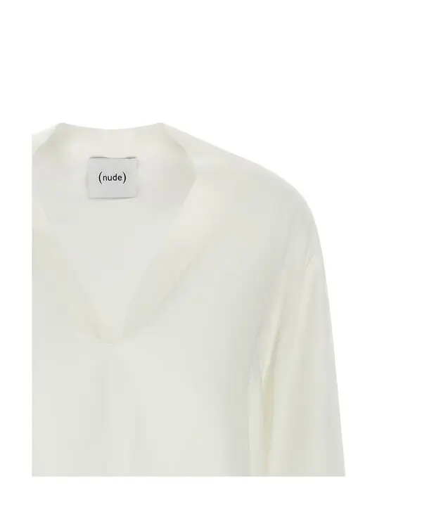NUDE V-neck Blouse