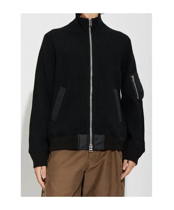 Sacai Long-sleeve Cardigan