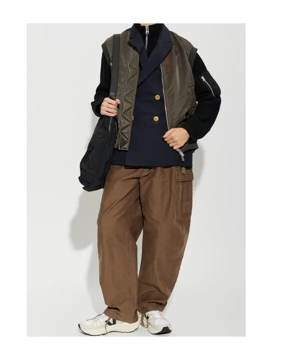 Sacai Long-sleeve Cardigan