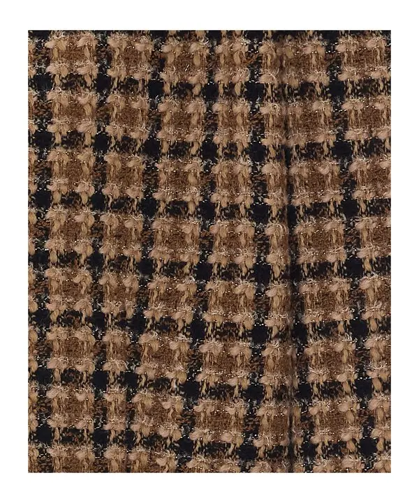 TWINSET Check Bouclé Spencer Jacket