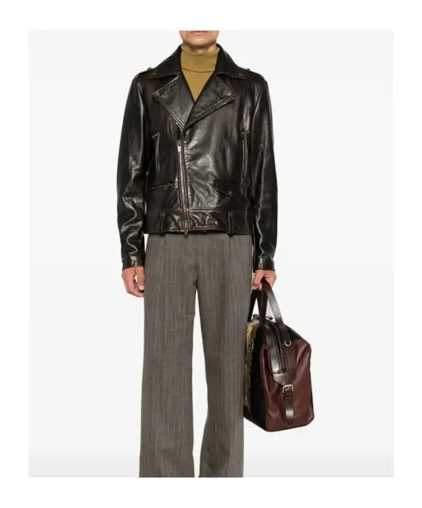 SALVATORE SANTORO Leather Jacket