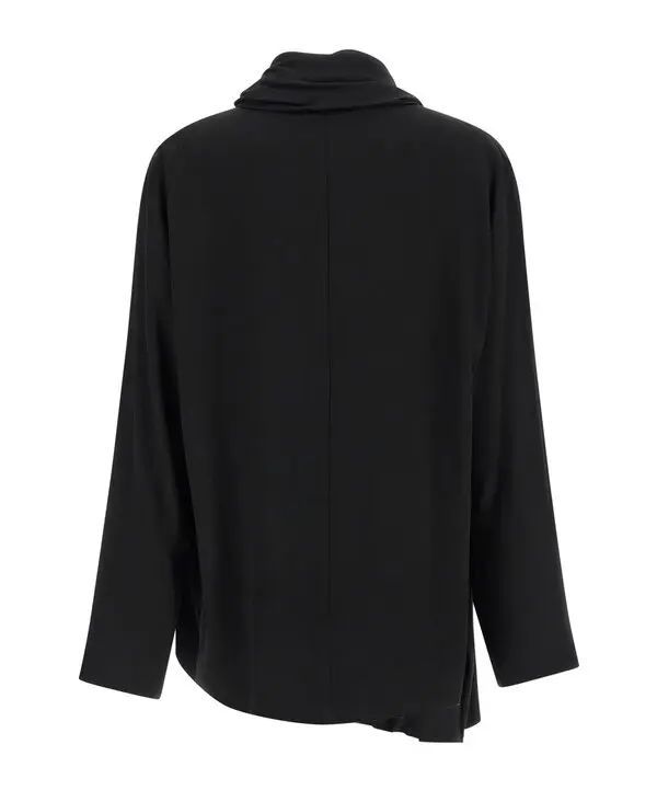 NUDE Draped Panel Blouse