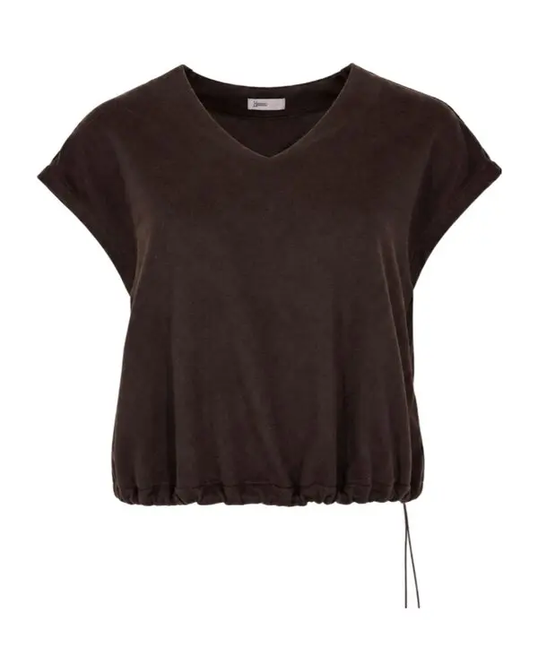 Herno Short-sleeved Knit Top