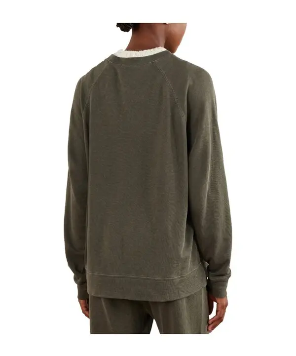 JAMES PERSE Cotton-jersey Sweatshirt