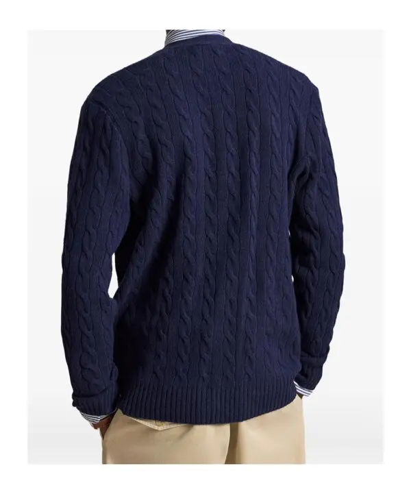 Polo Ralph Lauren Cable-knit V-neck Cardigan