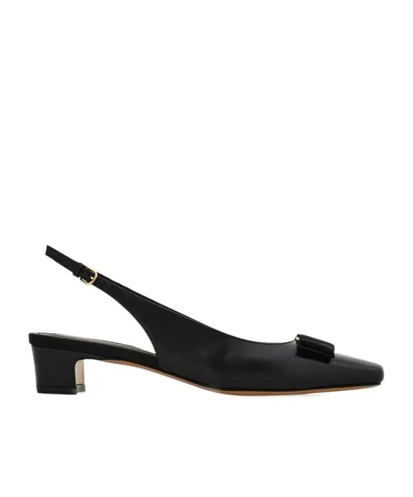 FERRAGAMO Iconic Bow Slingbacks