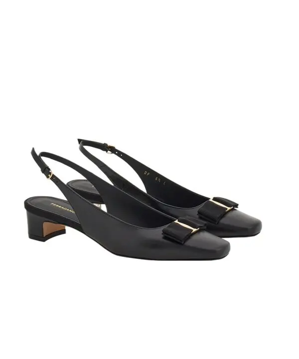 FERRAGAMO Iconic Bow Slingbacks