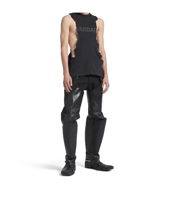 Balenciaga Standard Ripped Tank Top