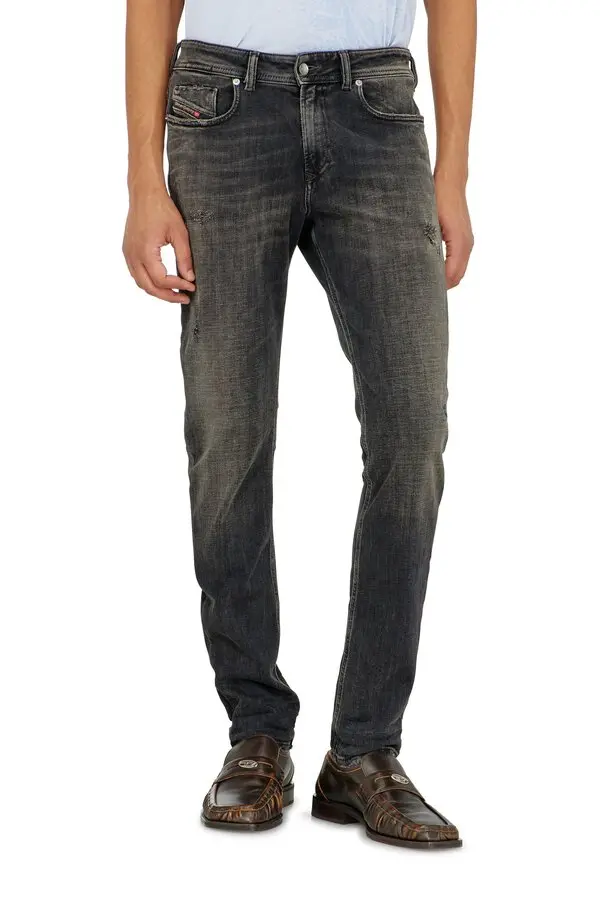 DIESEL® Skinny Jeans Low Waist 1979 Sleenker Zip Fly - Black